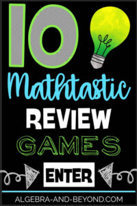 Top 10 Best Math Review Games - Algebra and Beyond