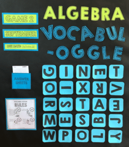 Bulletin Board Ideas for Math - Algebra and Beyond